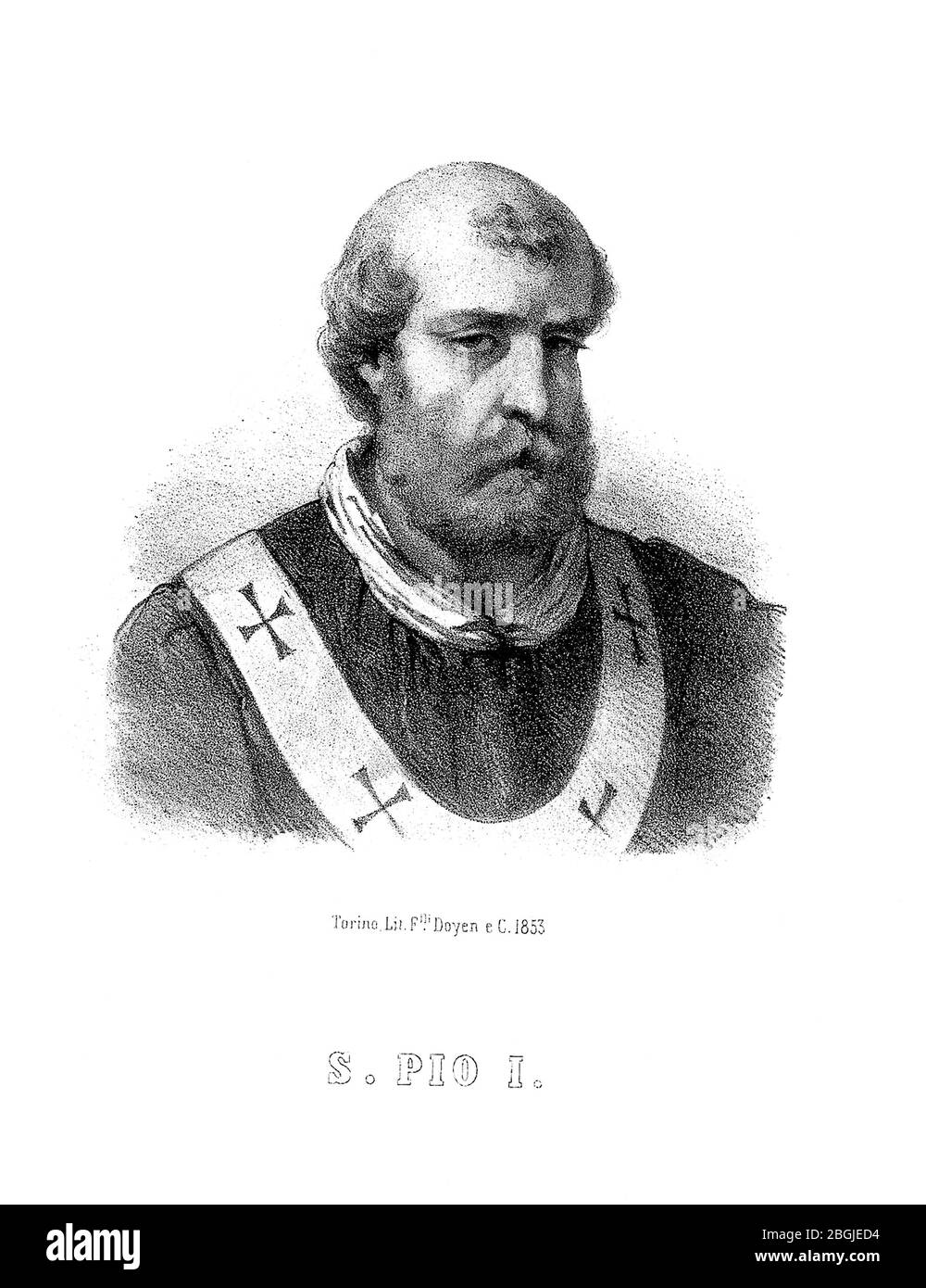 St pius i hi-res stock photography and images - Alamy