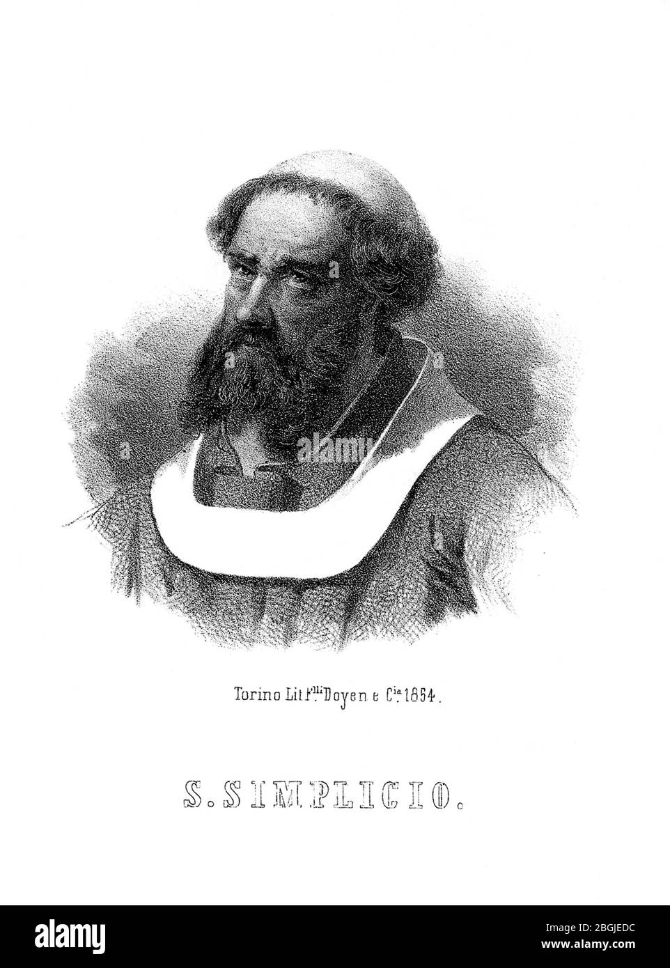 Saint simplicius hi-res stock photography and images - Alamy