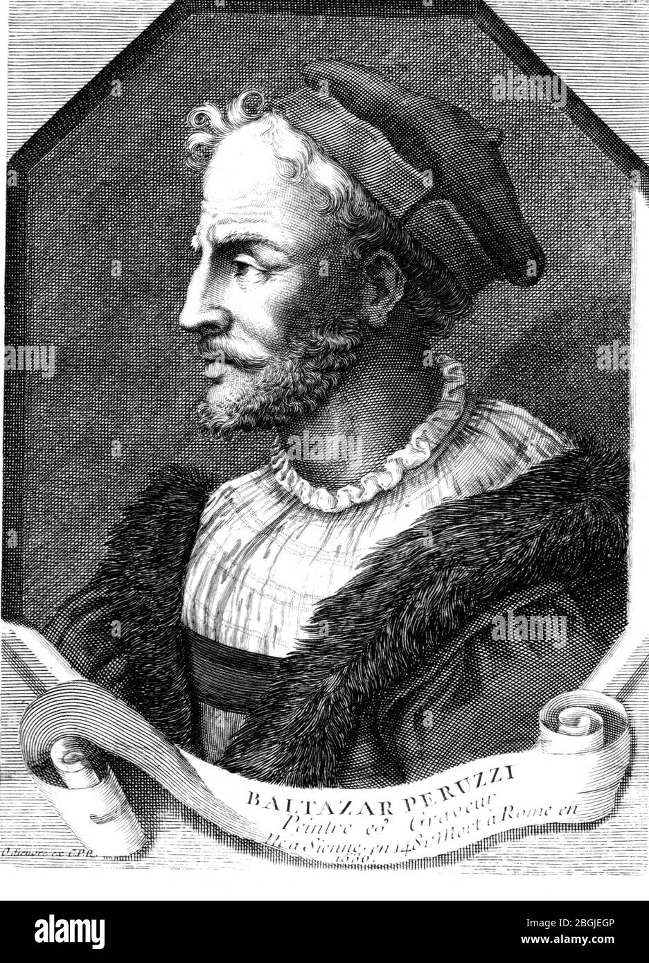 The italian florentin Renaissance painter and architect BALDASSARRE ...