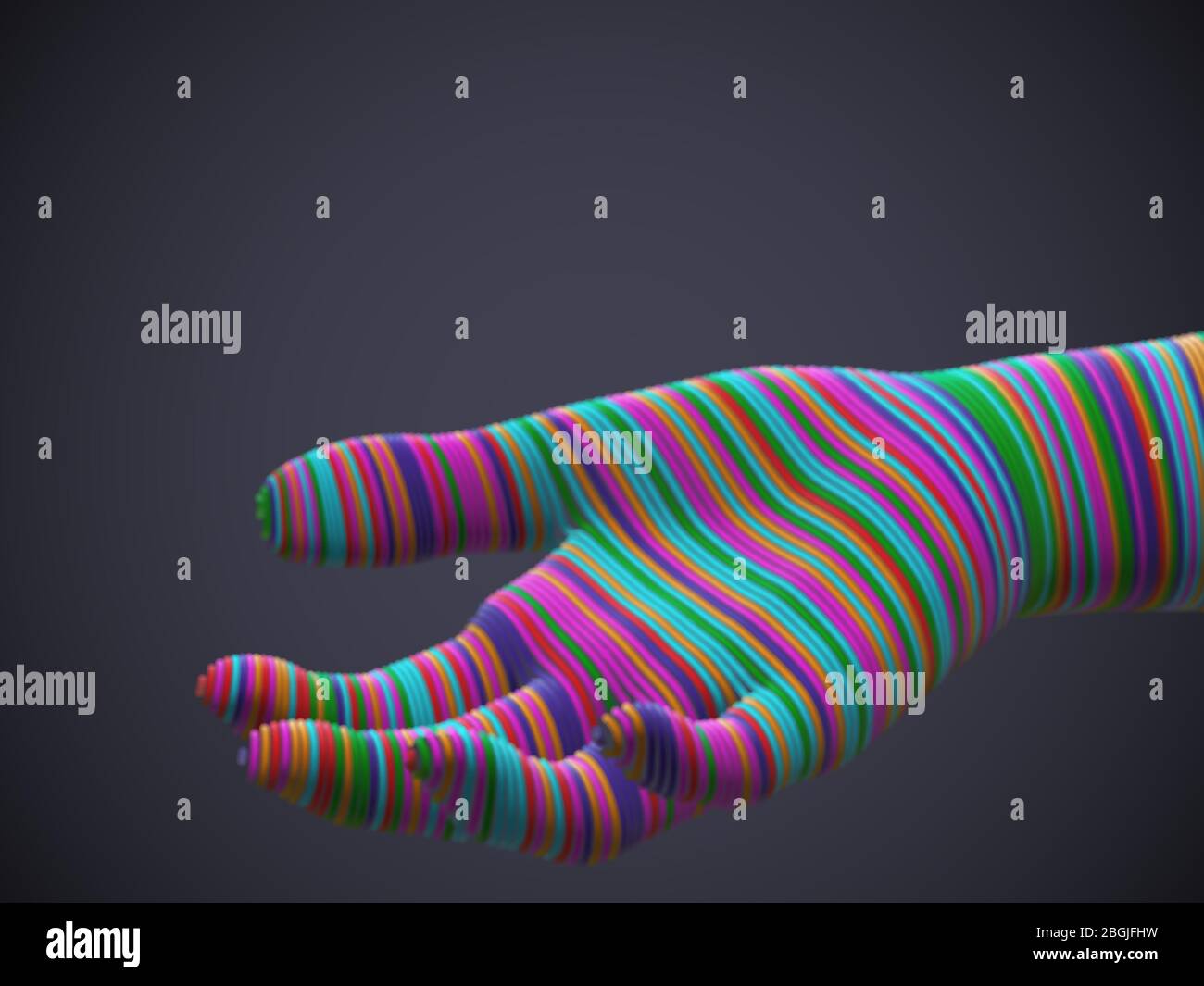 Thread palm Stock Vector Images - Alamy