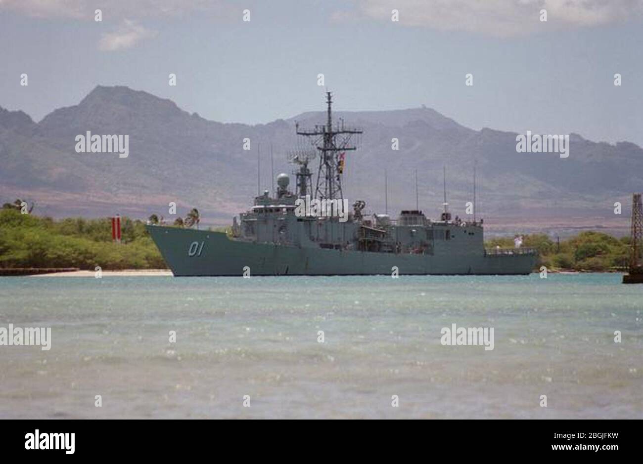 Hmas adelaide hi-res stock photography and images - Alamy