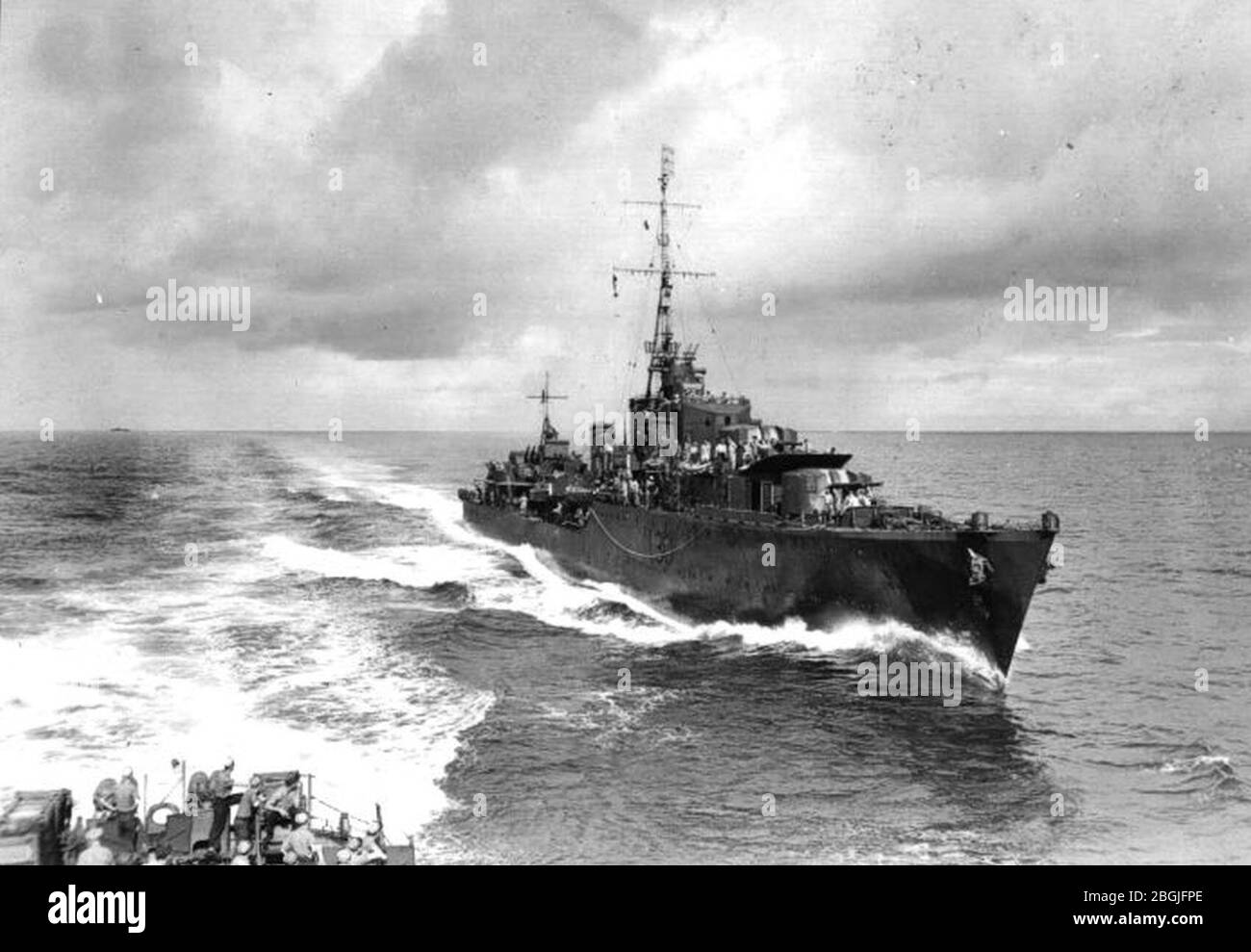 HMAS Arunta I30 July 1943 Stock Photo - Alamy