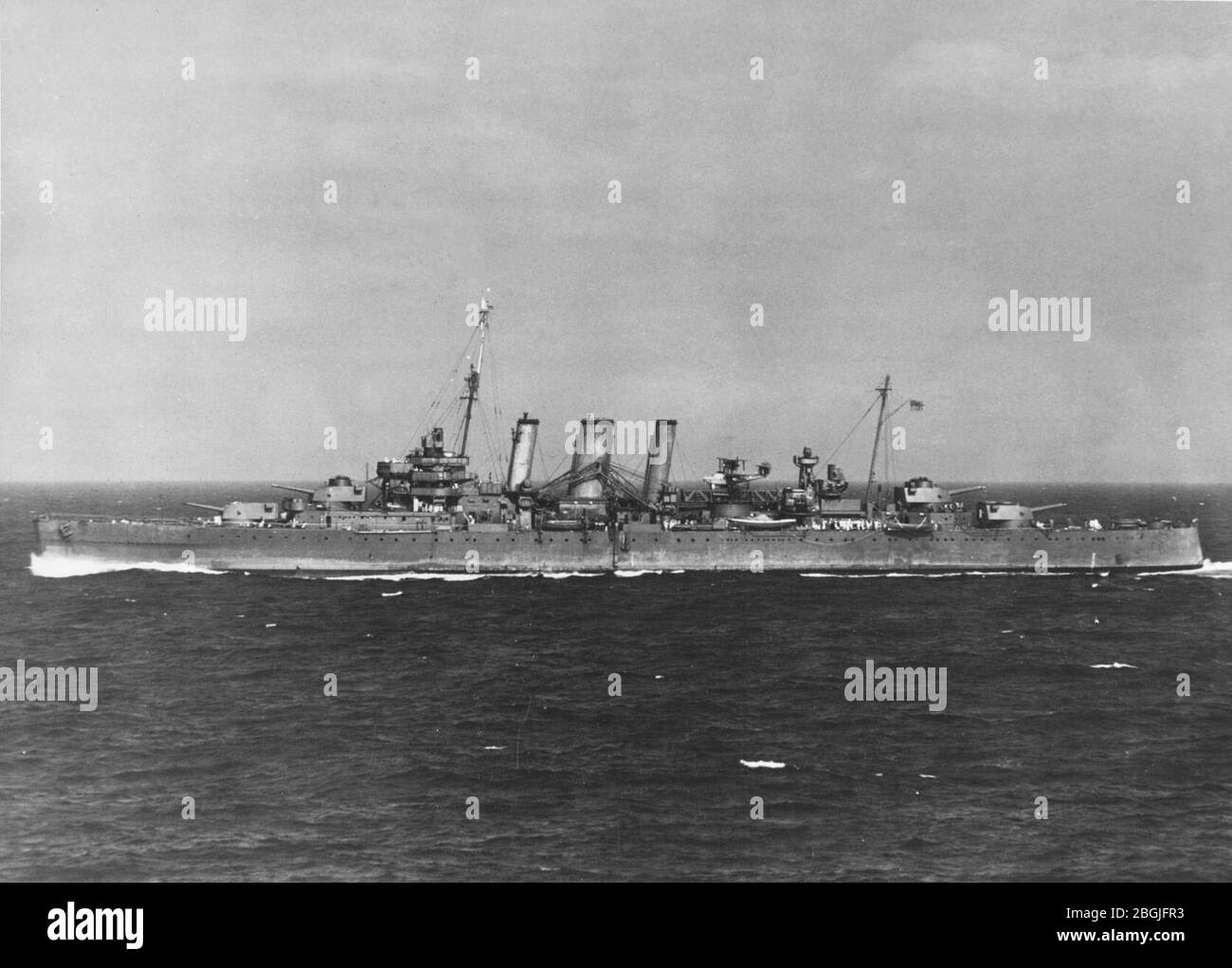 HMAS Australia (D84) at sea on 31 August 1942 Stock Photo - Alamy