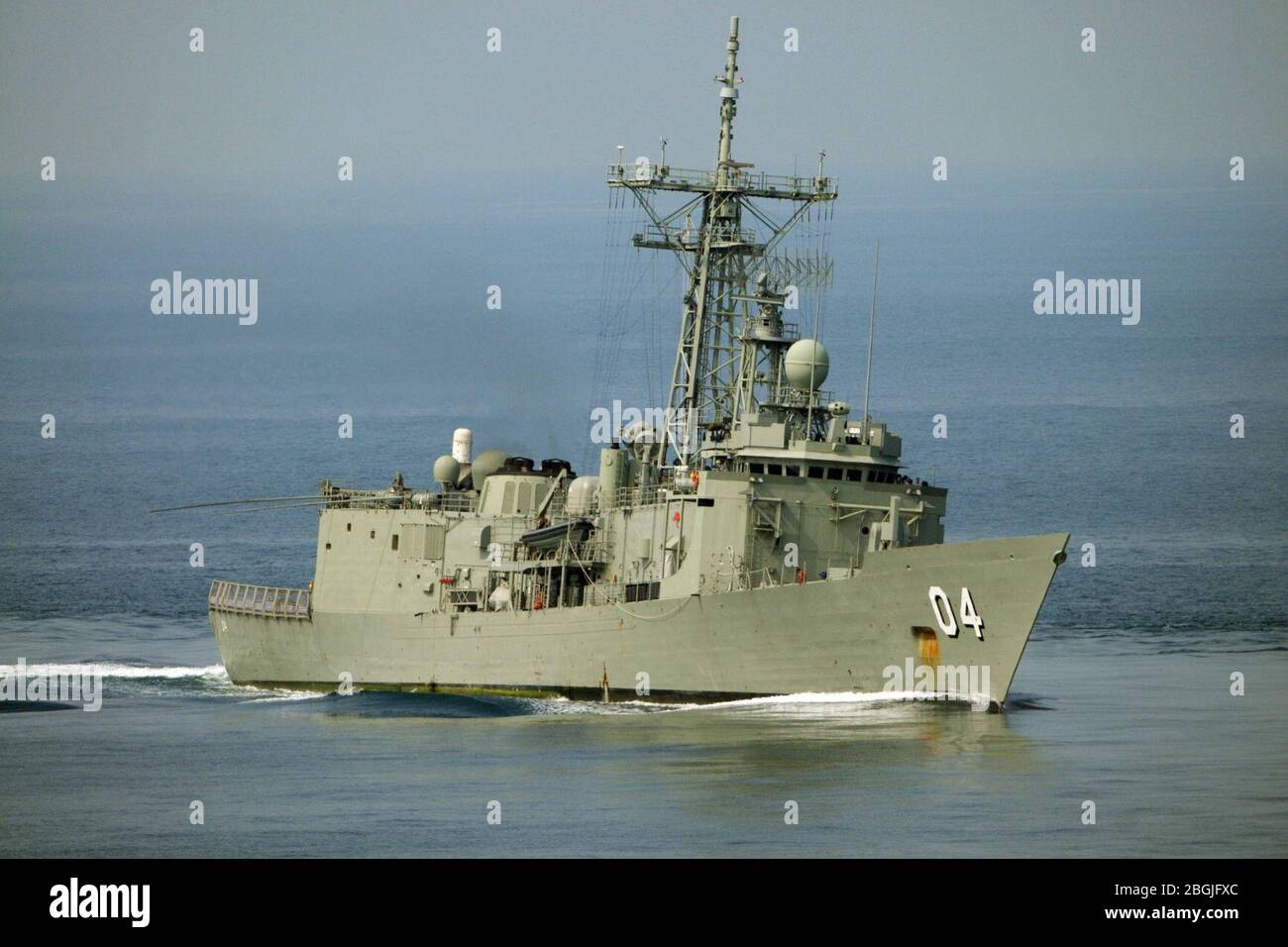 HMAS Darwin July 2011 Stock Photo - Alamy