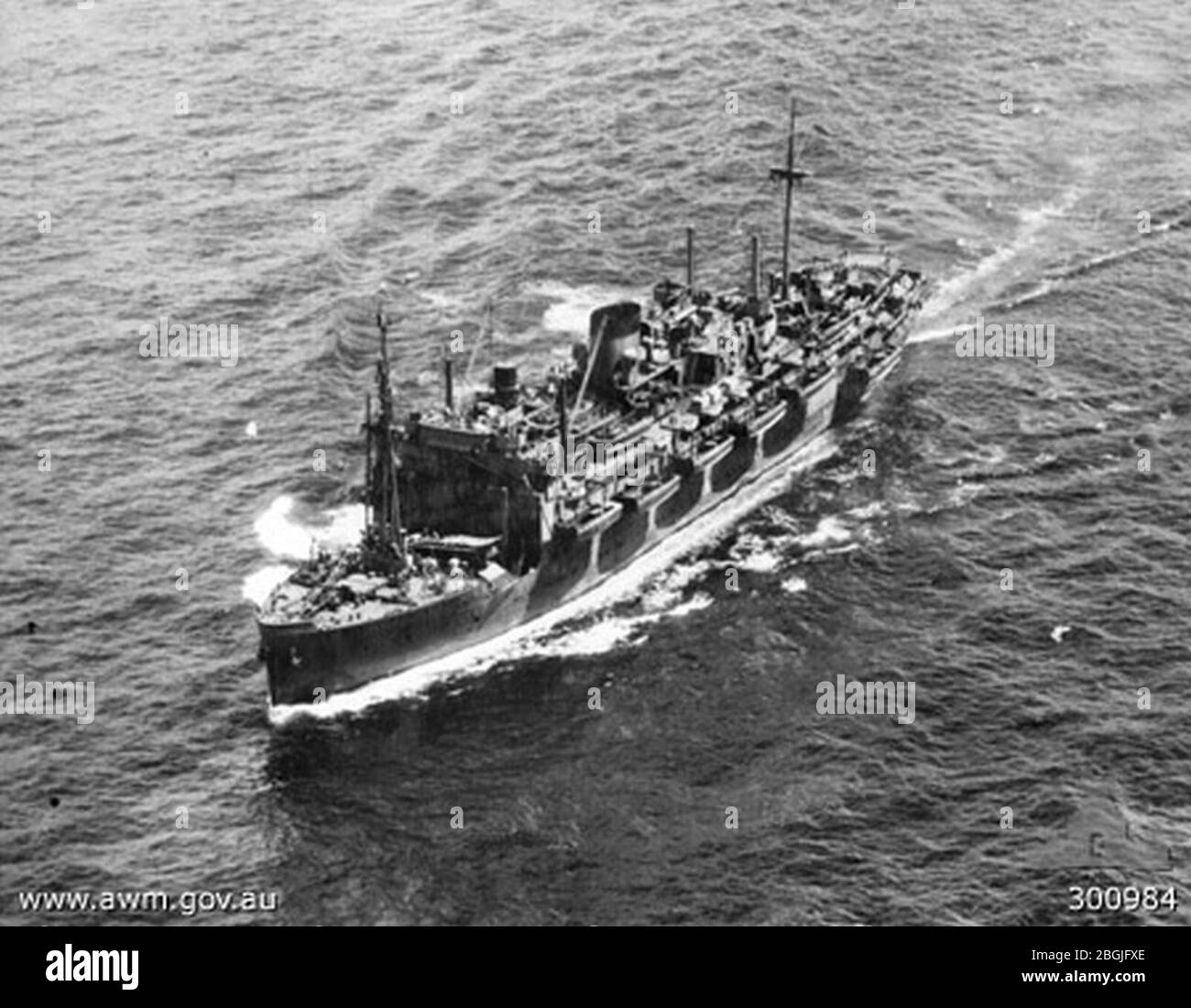 HMAS Manoora (AWM 300984 Stock Photo - Alamy