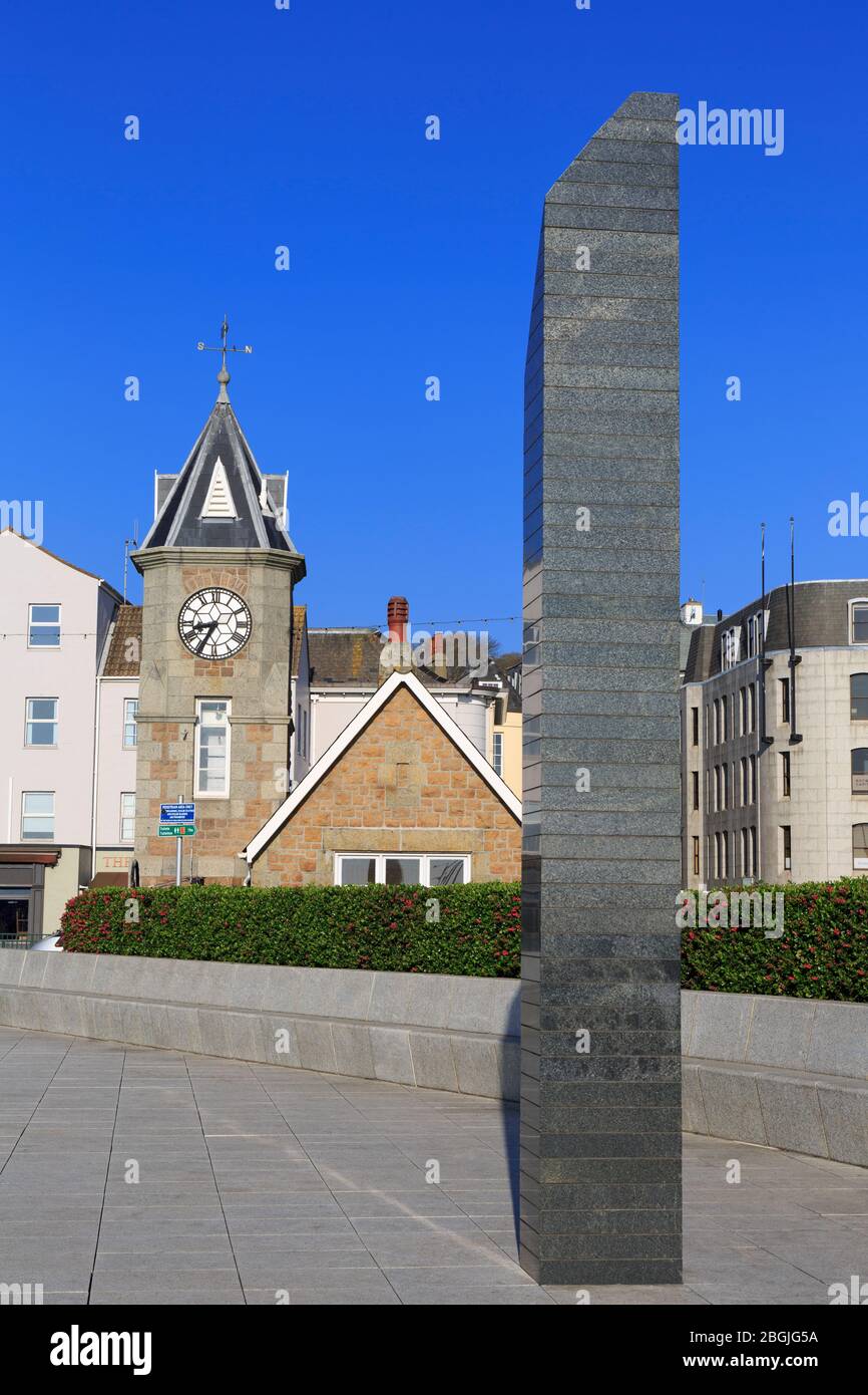 Guernsey liberation monument hi-res stock photography and images - Alamy