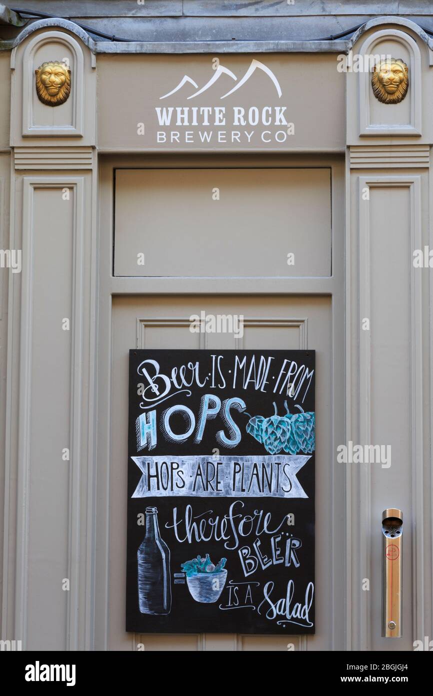 White rock brewery hi-res stock photography and images - Alamy