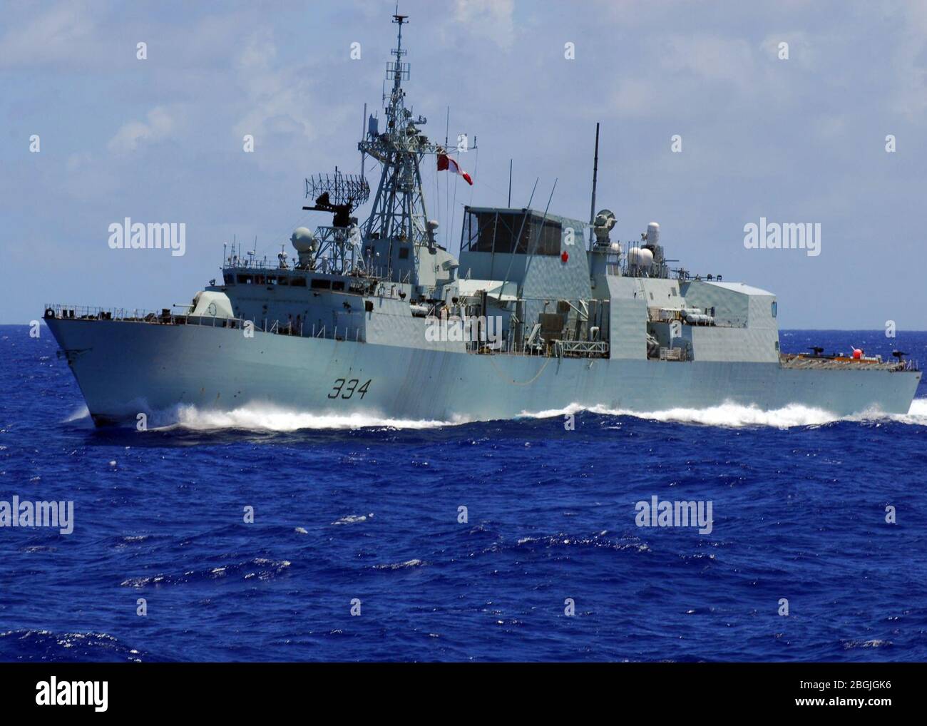 HMCS Regina (FFH 334) Frigate Stock Photo - Alamy