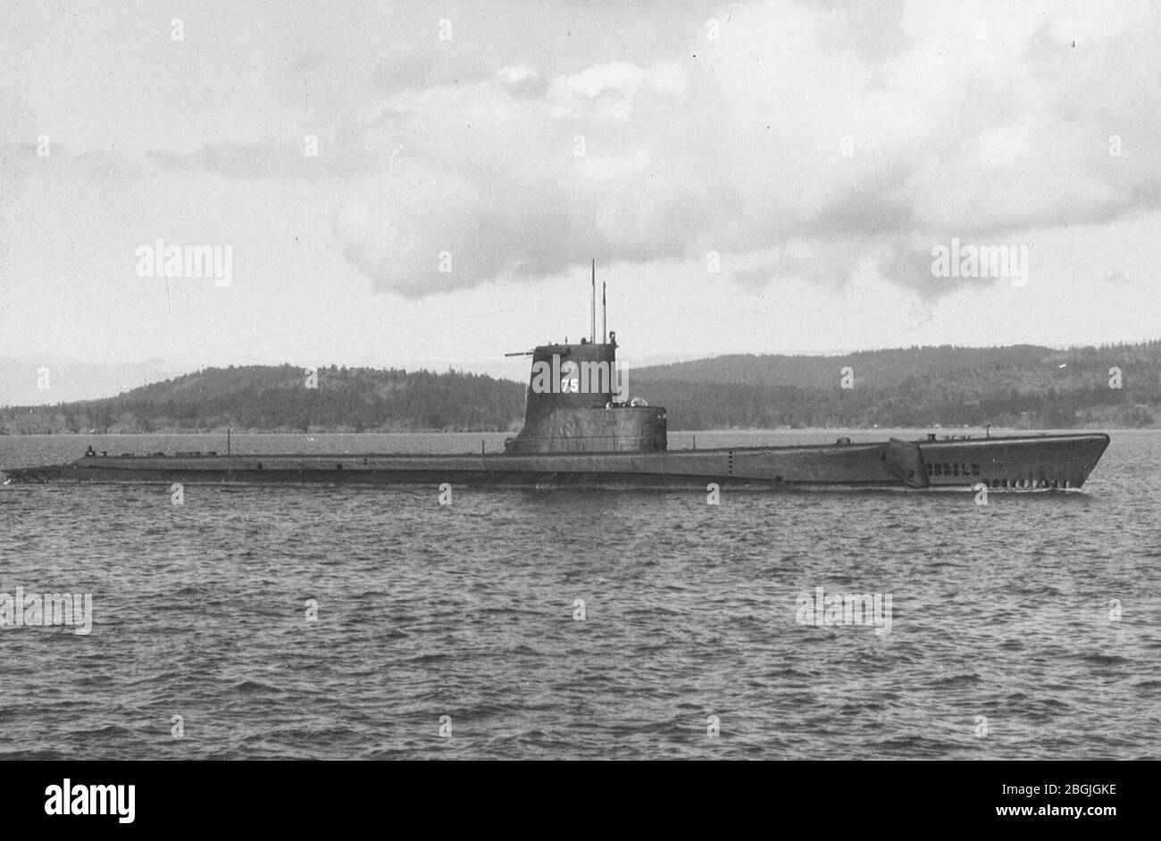 HMCS Rainbow (SS-75 Stock Photo - Alamy