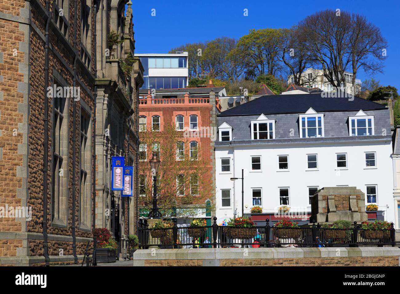 Guernsey and peter port and square hi-res stock photography and images ...