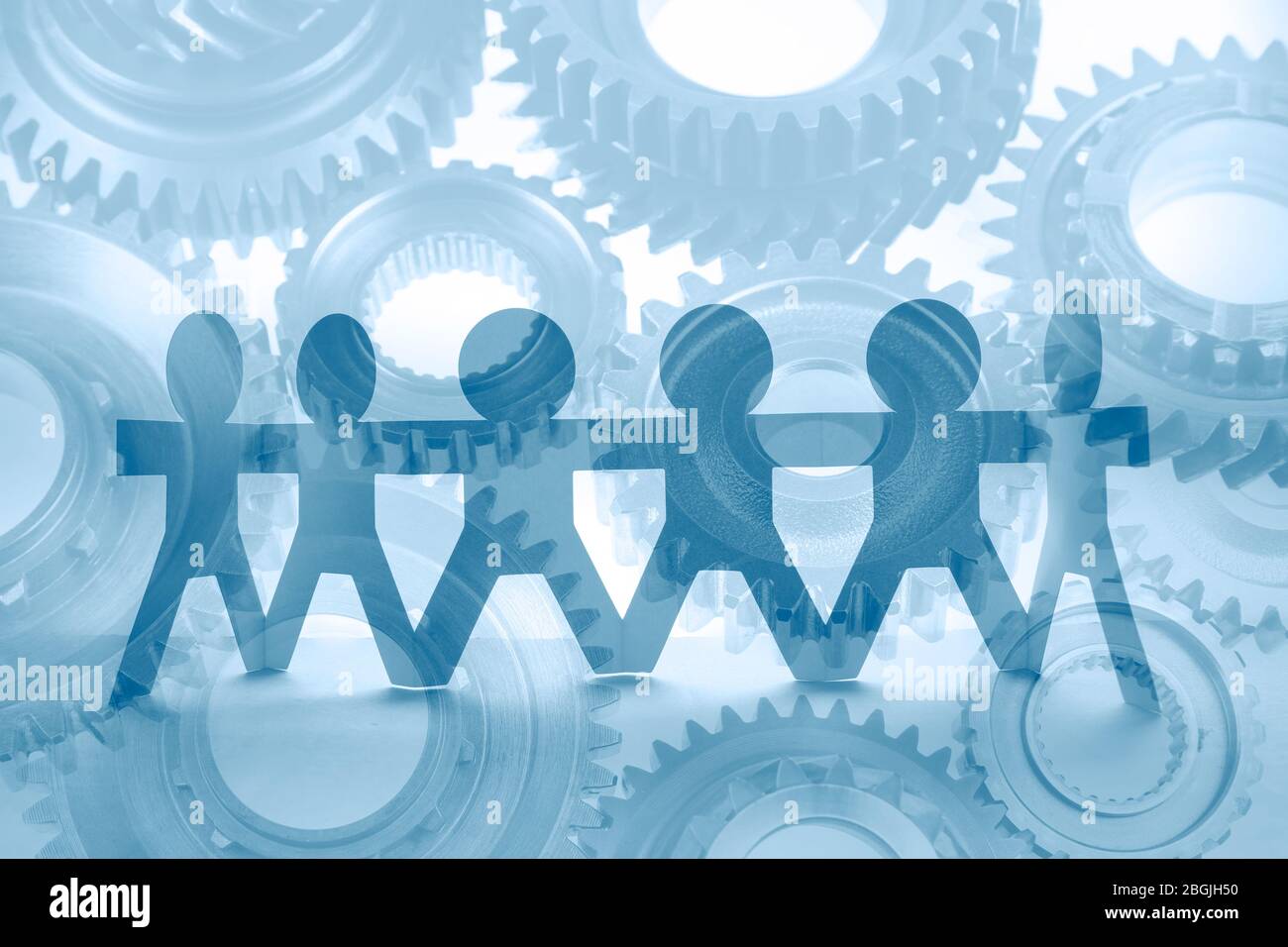 Gears team teamwork cogs cog hi-res stock photography and images - Alamy
