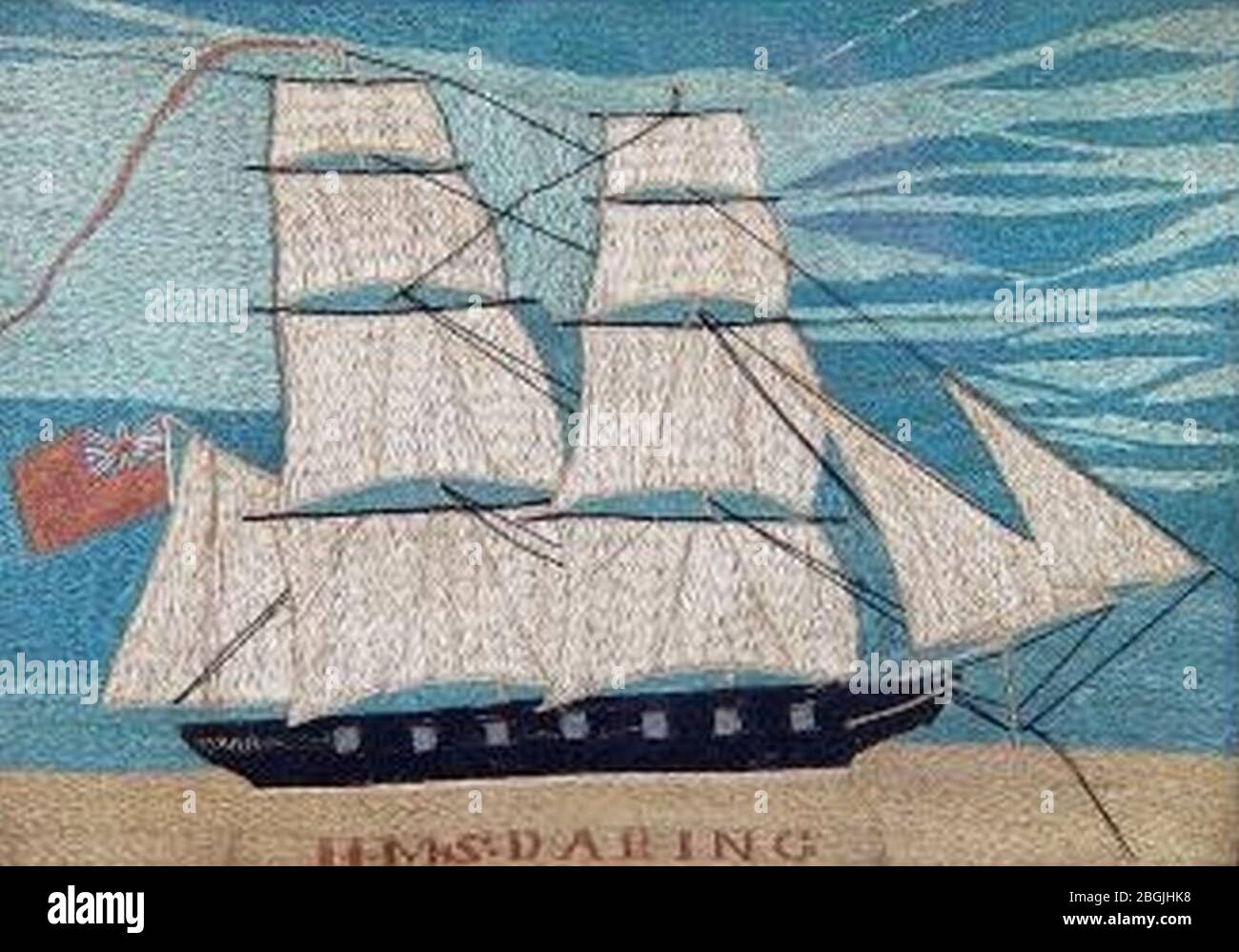 HMS Daring (1844 Stock Photo - Alamy