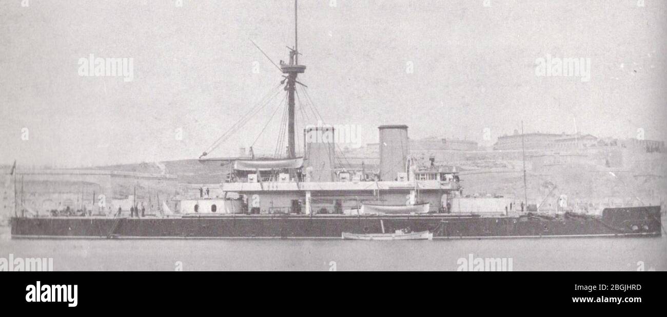 HMS Dreadnought (1875 Stock Photo - Alamy