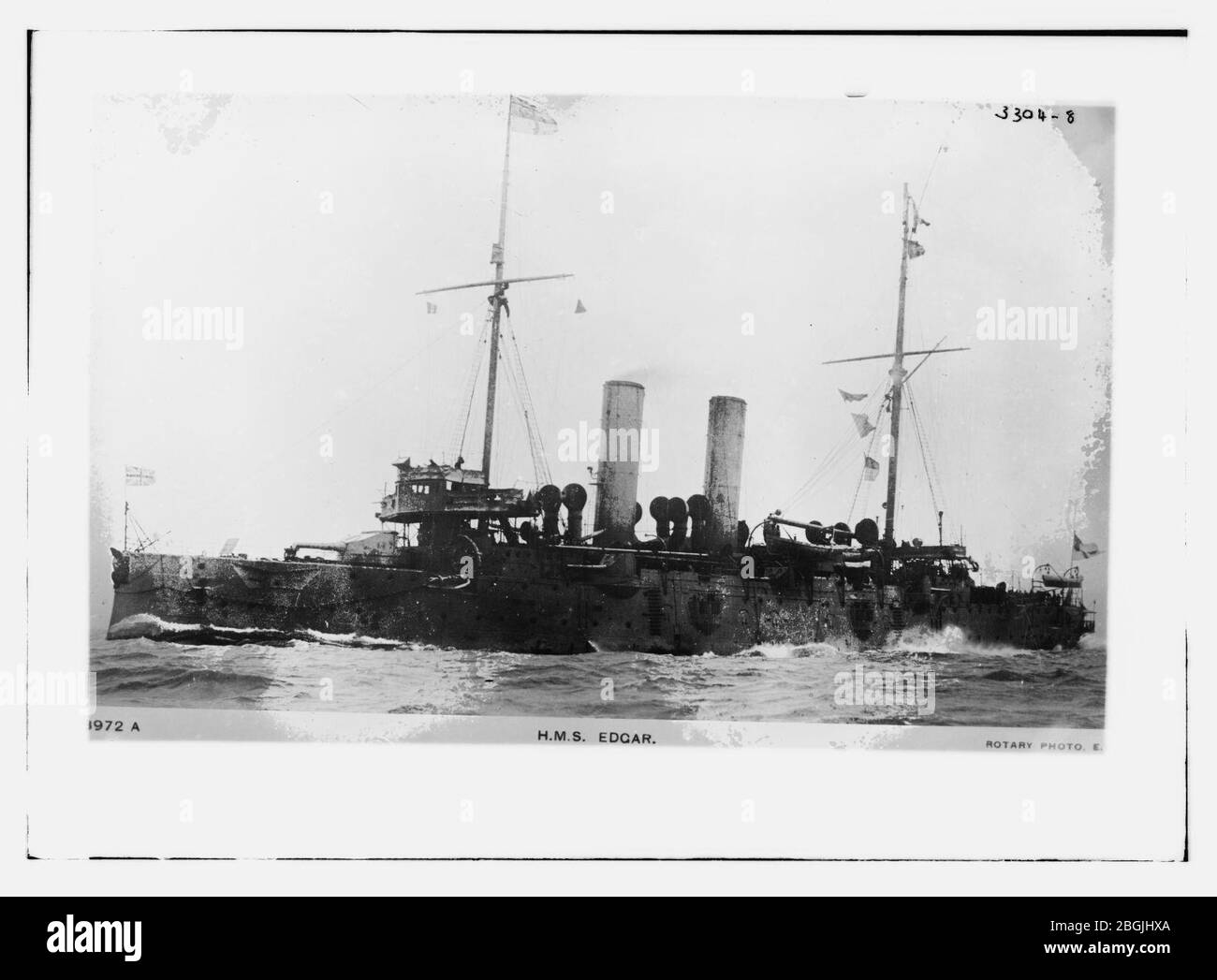 Hms edgar hi-res stock photography and images - Alamy