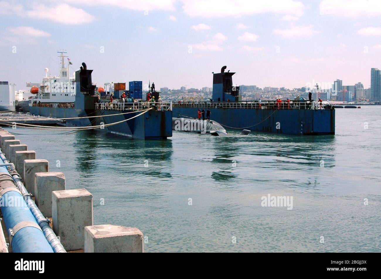 HMS Gotland loaded Stock Photo - Alamy