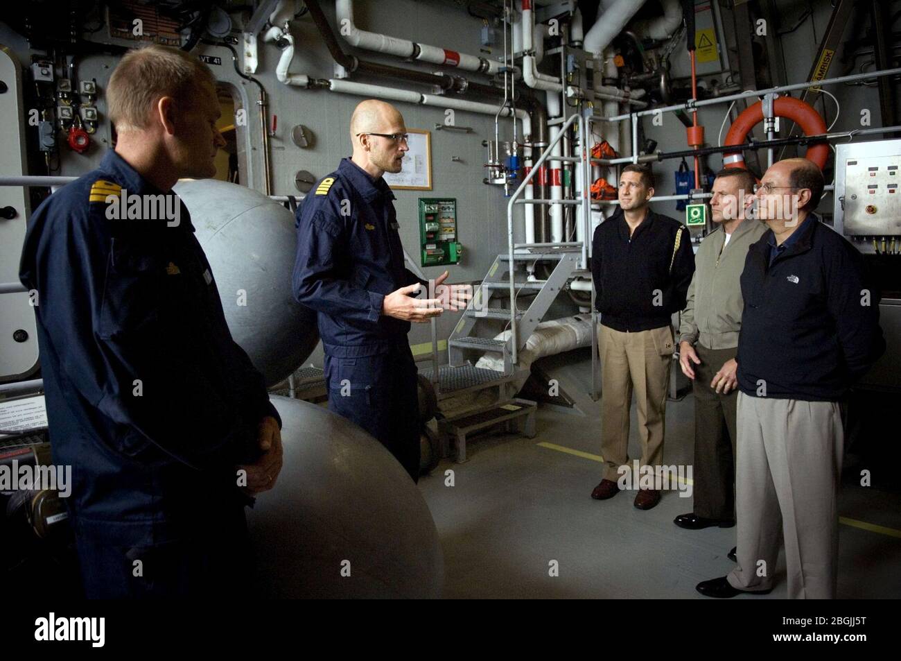 HMS Helsingborg interior Stock Photo - Alamy