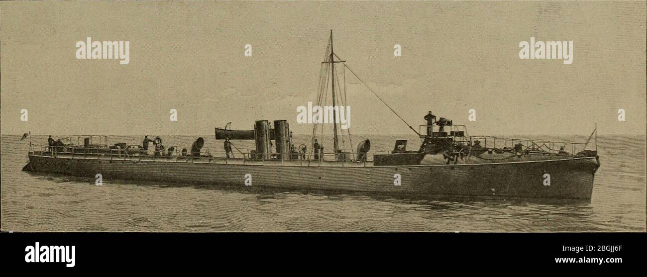 HMS Havock - Cassier's 1894-12 Stock Photo - Alamy