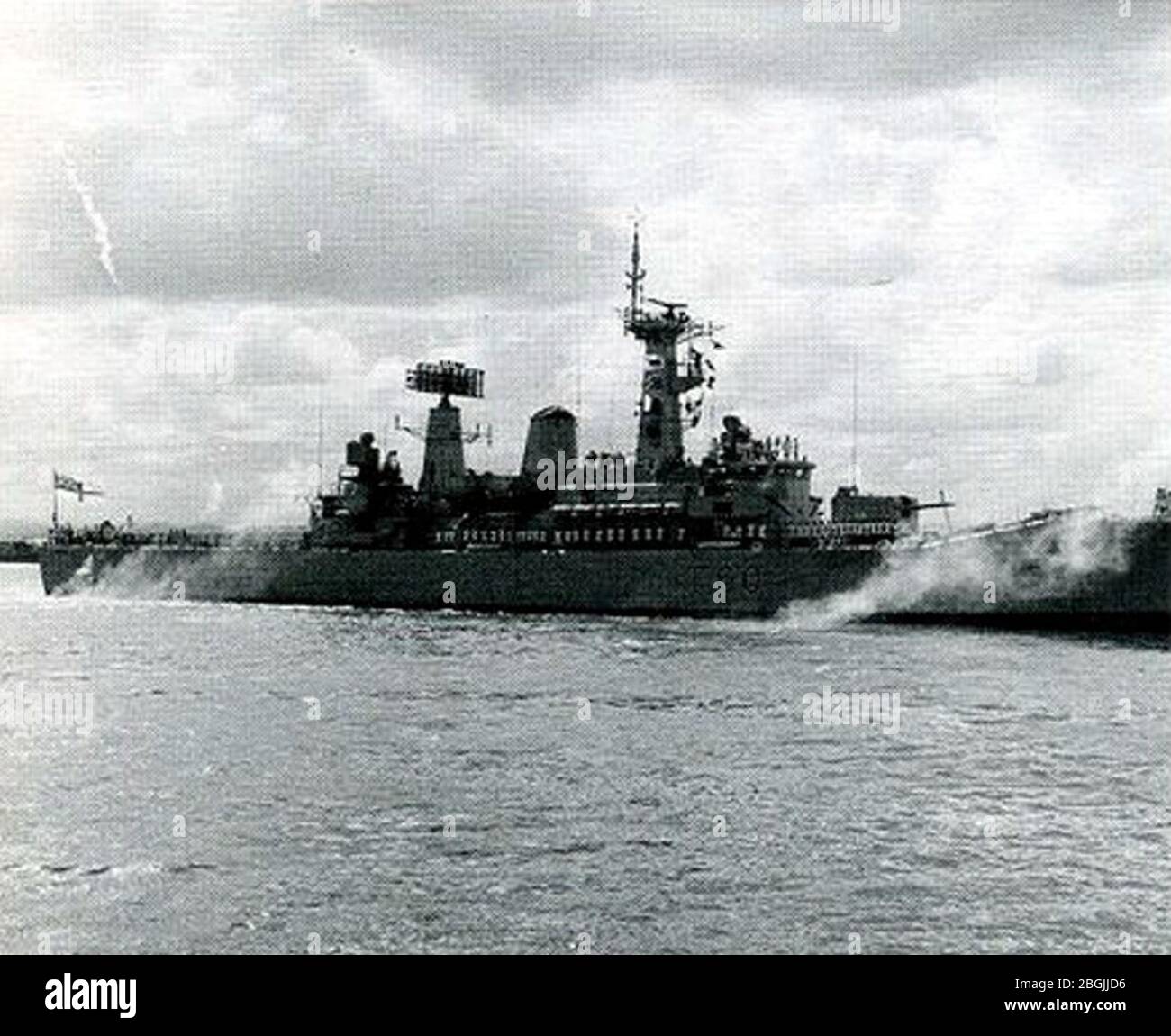 HMS Jupiter (F60) at Puerto Rico in 1972 Stock Photo - Alamy