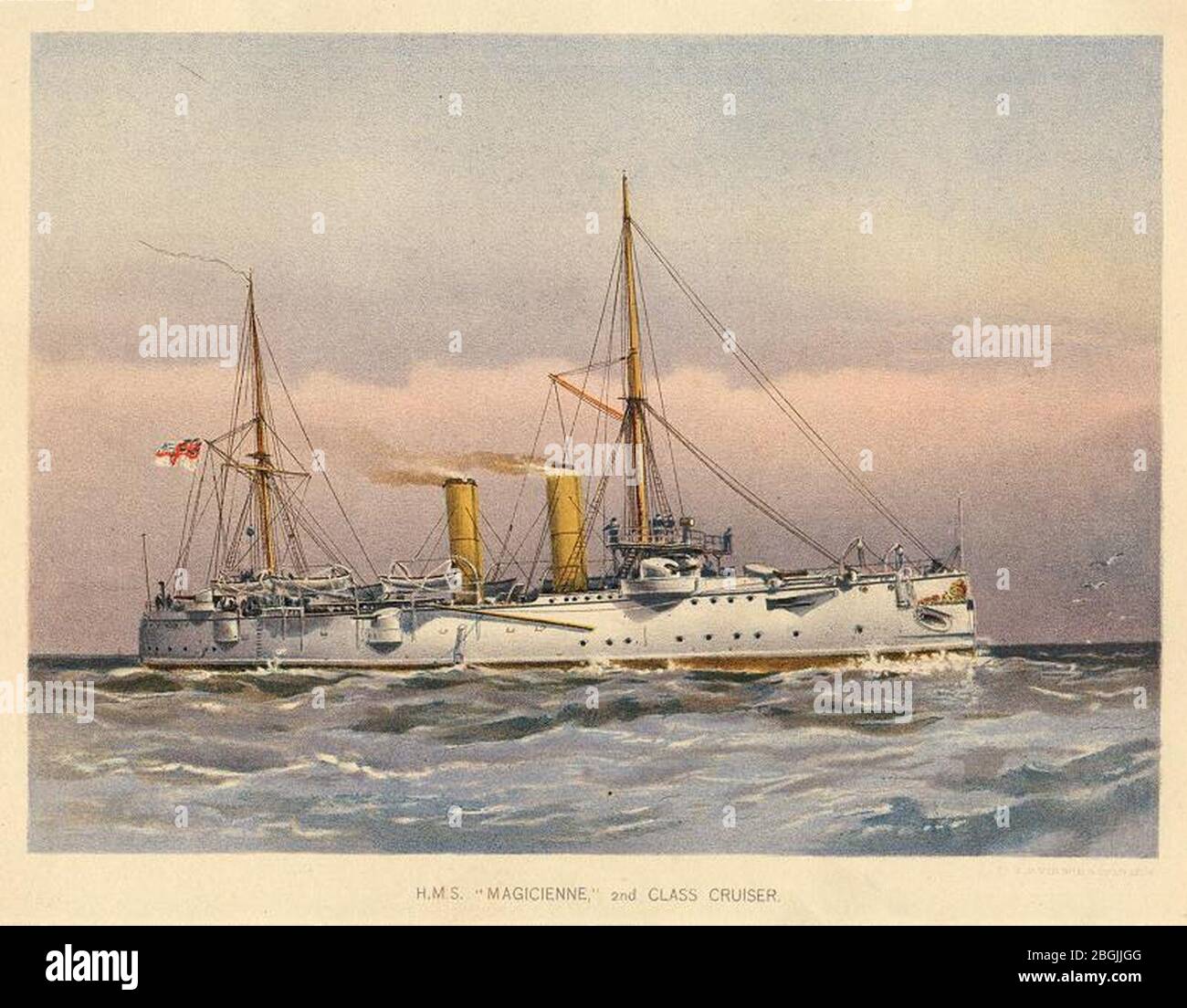 Hms magicienne hi-res stock photography and images - Alamy