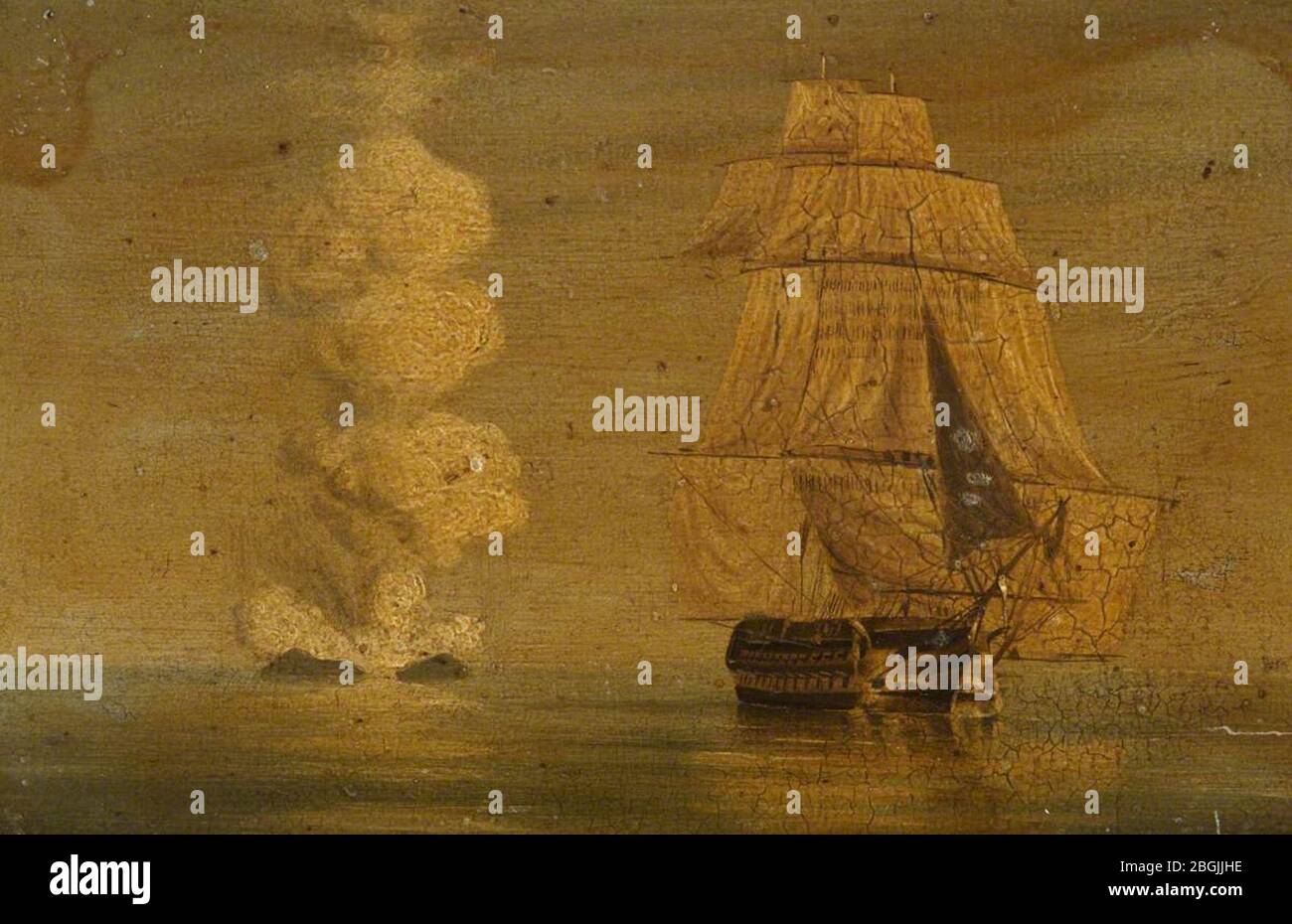 HMS Melville and Graham Island Stock Photo - Alamy