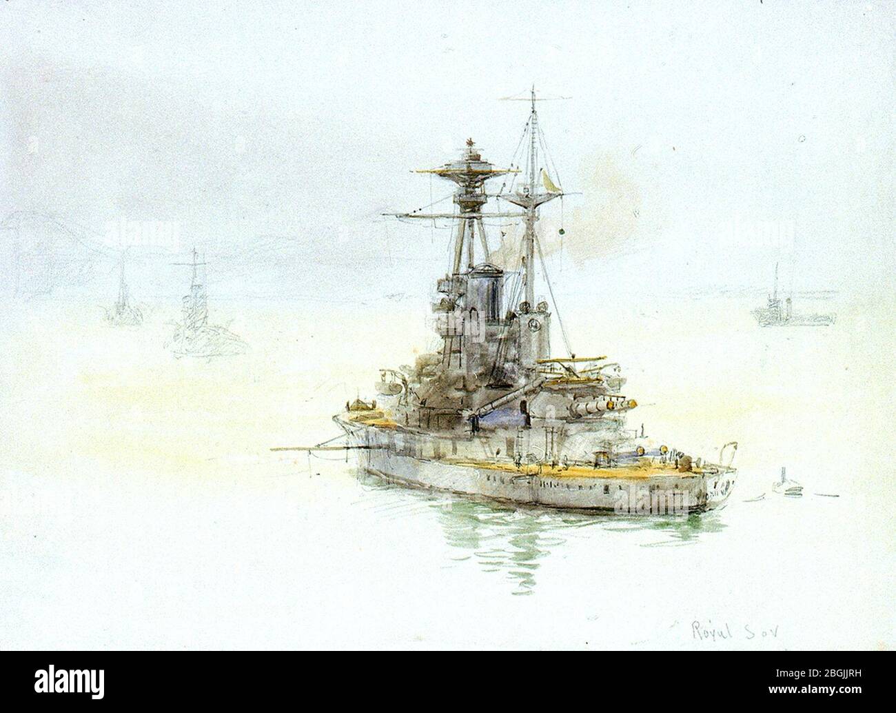 Hms royal sovereign hi-res stock photography and images - Alamy