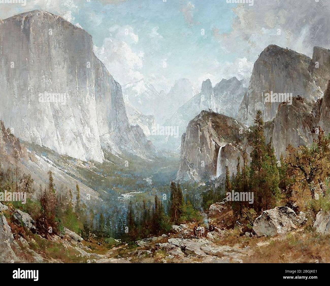 Inspiration point yosemite valley hi-res stock photography and images ...