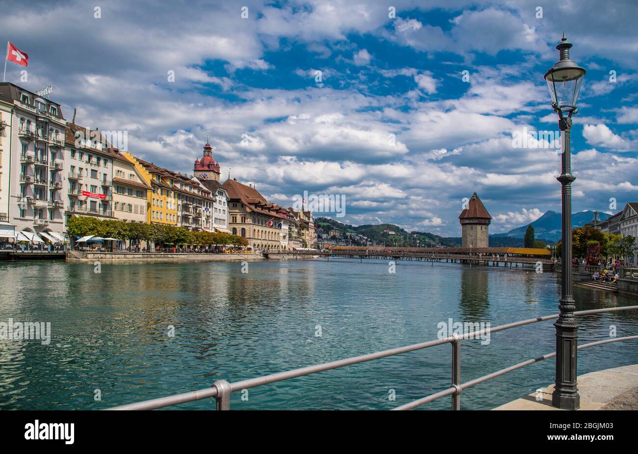 scenic view of Lake Lucern / Switzerland Stock Photo - Alamy