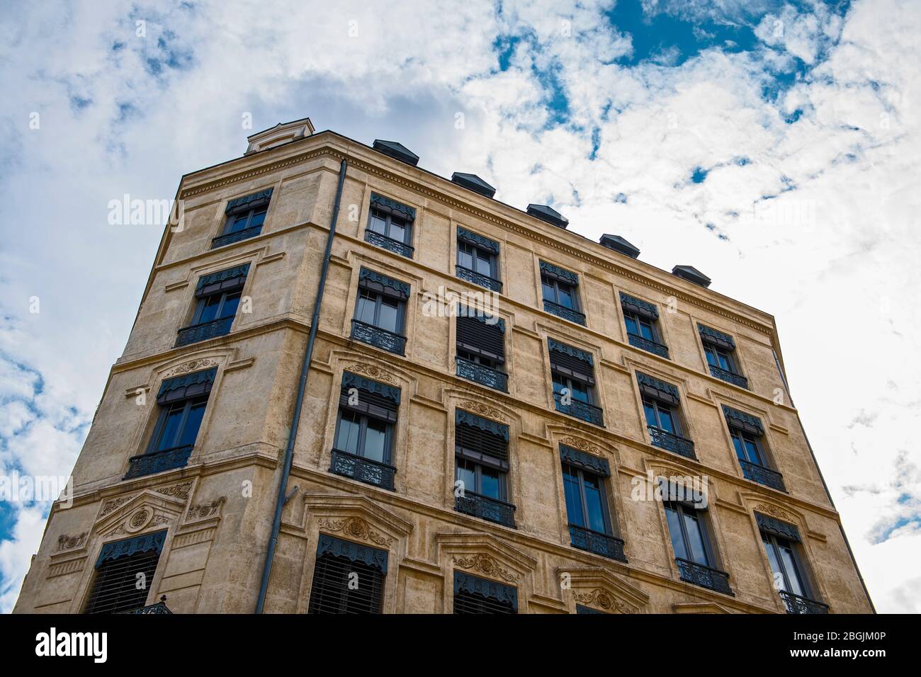 residential building in the centre of Lyon Stock Photo - Alamy