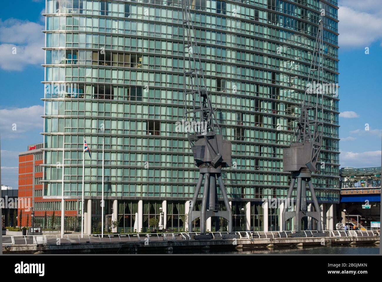 Curved Glass Glazing Elevation Facade Tower Skyscraper Green 1 West ...