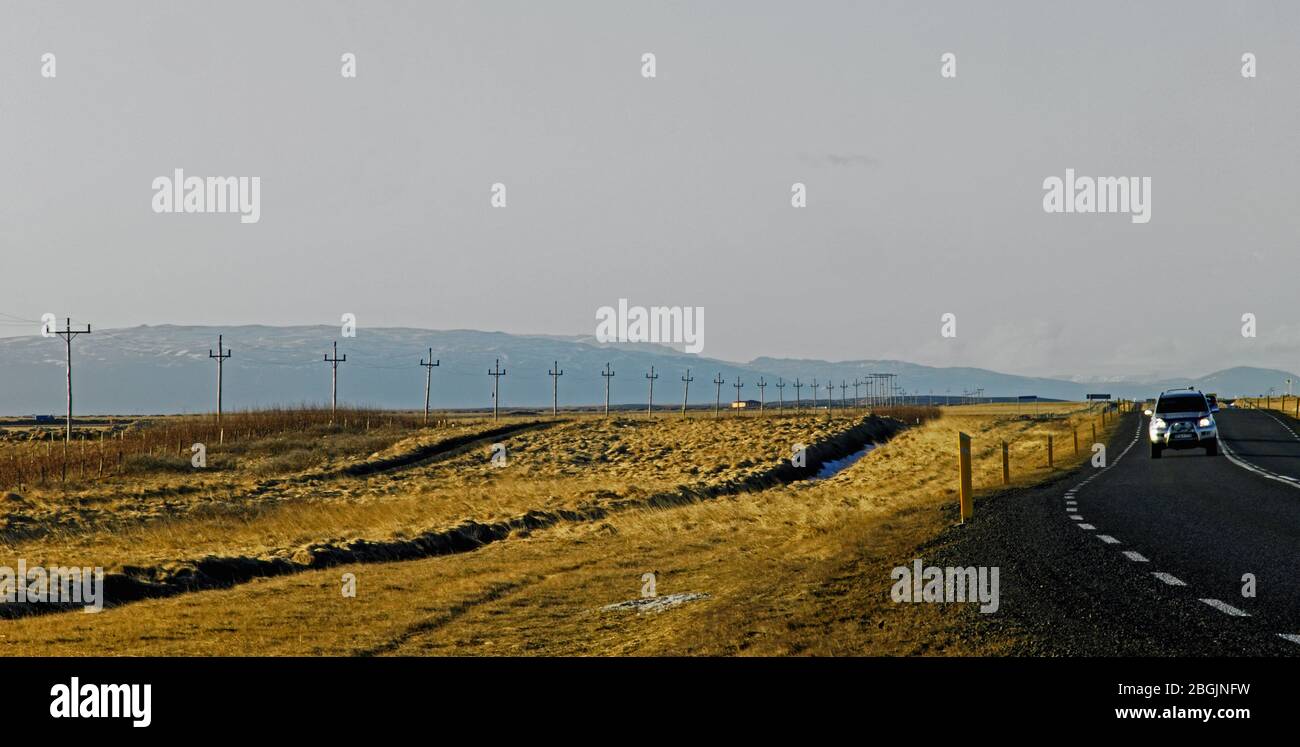 One road marking hi-res stock photography and images - Alamy