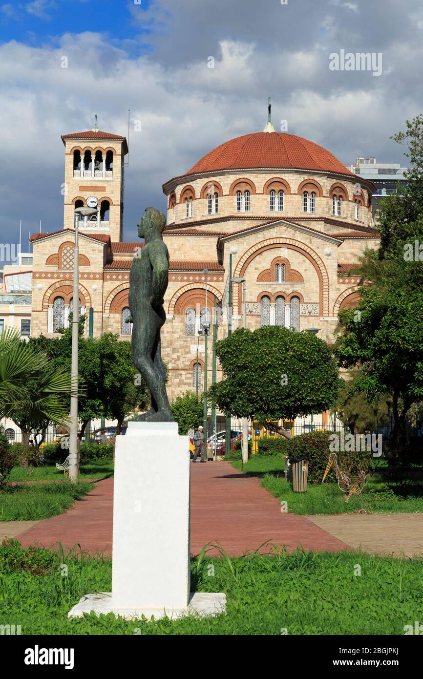 Church of the Holy Trinity, Port of Piraeus, Athens, Greece, Europe ...