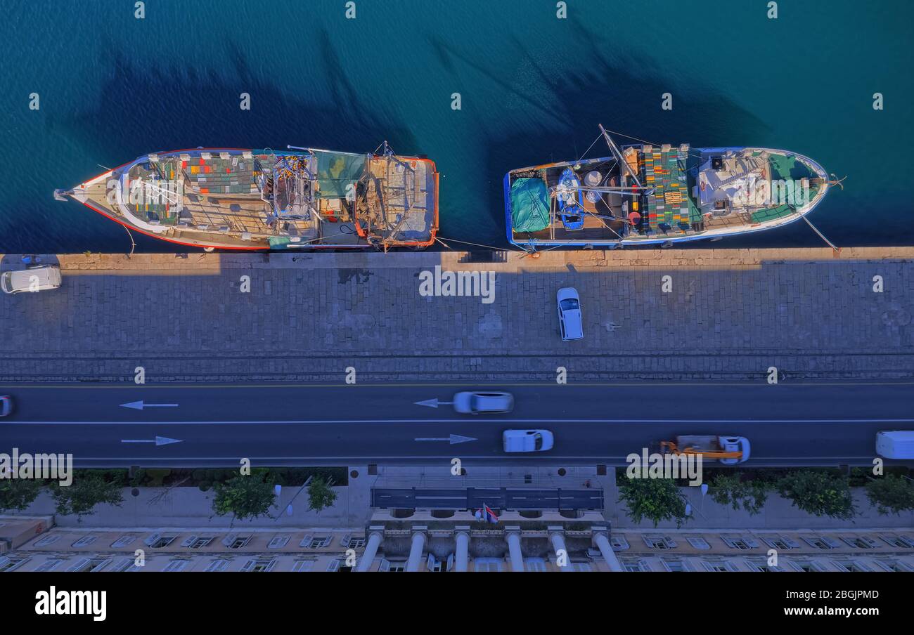 Harbor in pula hi-res stock photography and images - Alamy