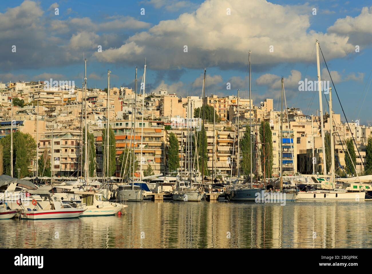 Yacht Marina, Port of Piraeus, Athens, Greece, Europe Stock Photo - Alamy