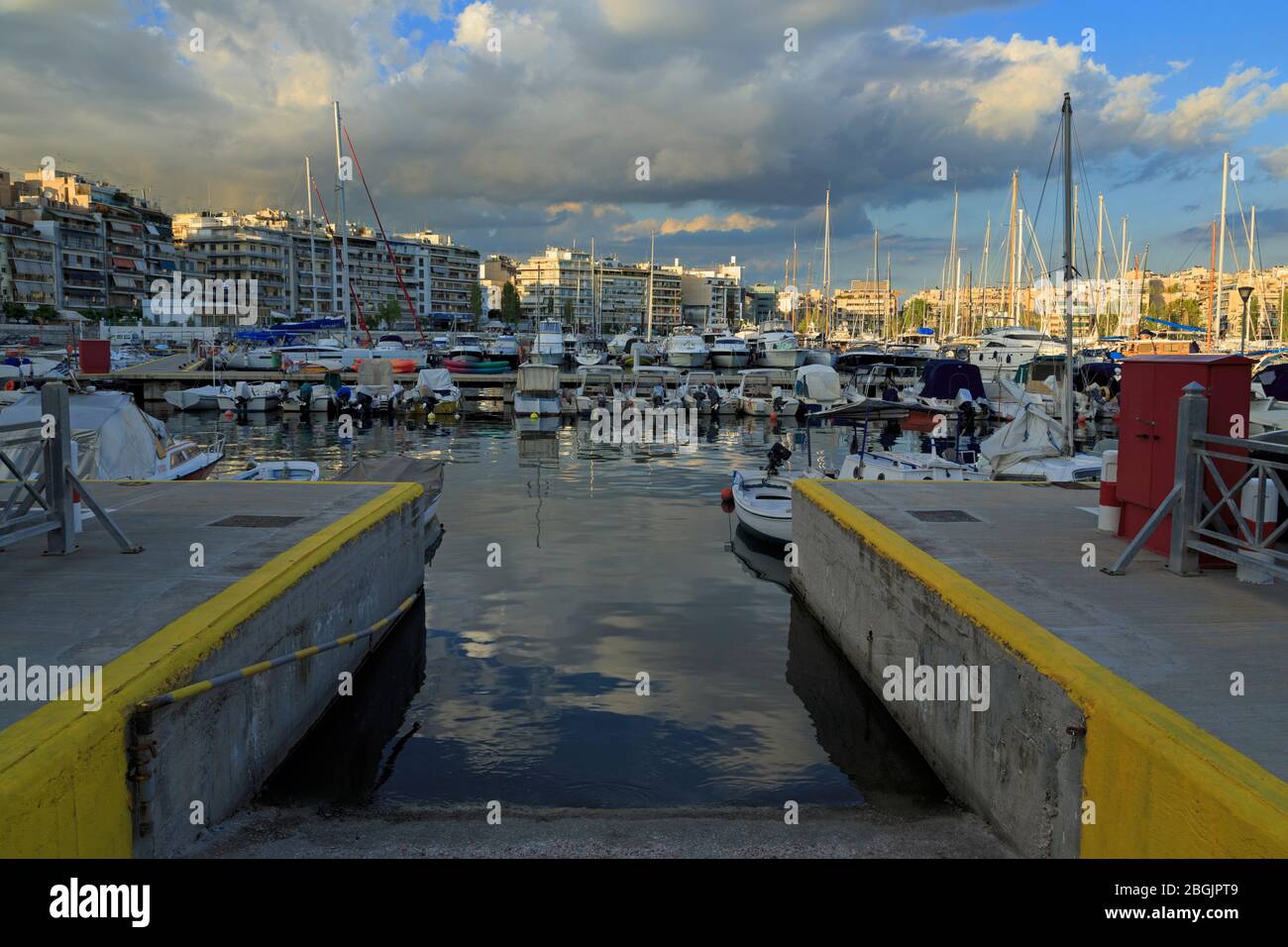 Yacht Marina, Port of Piraeus, Athens, Greece, Europe Stock Photo - Alamy
