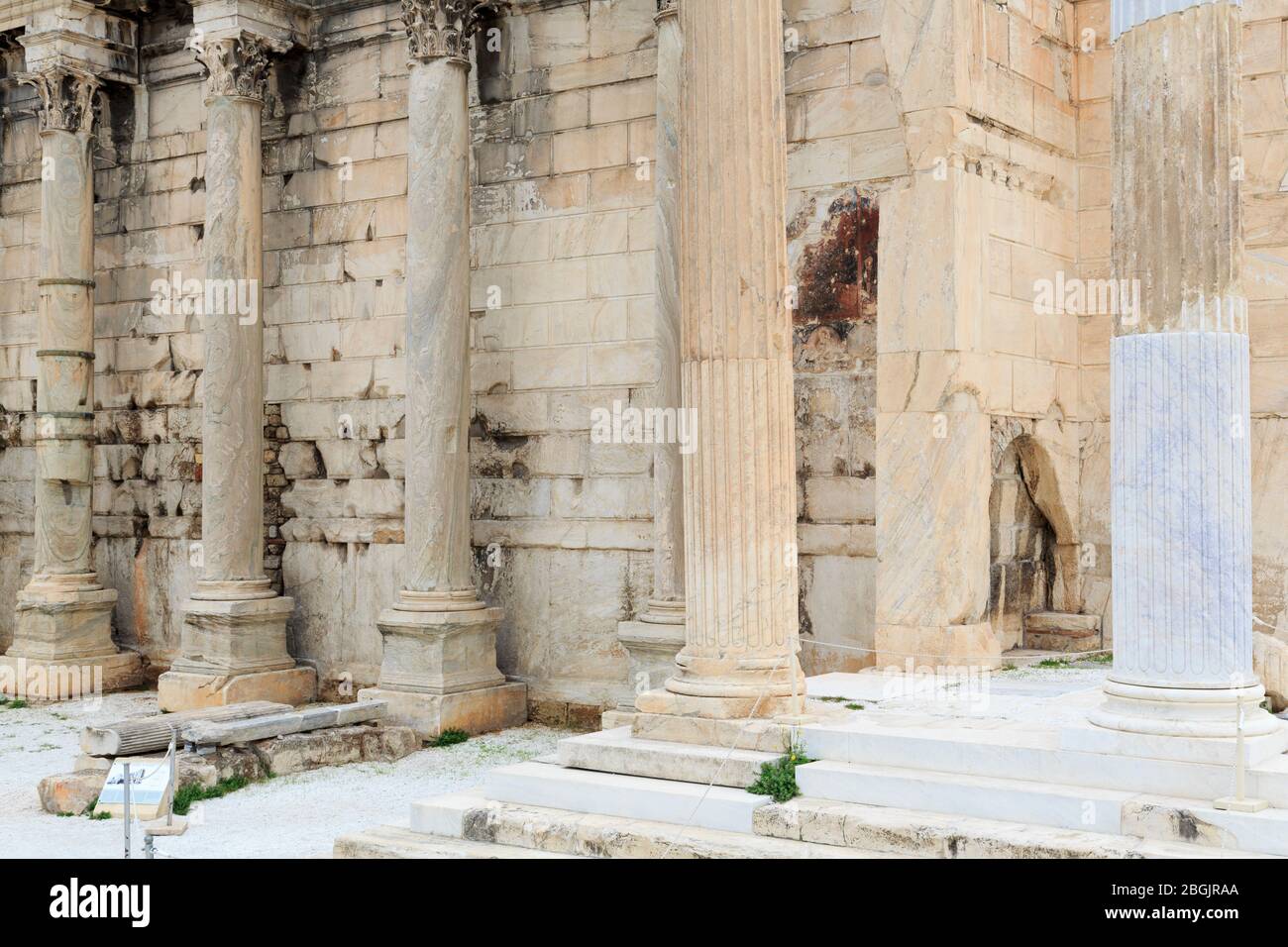 Church of Saint Asomatos in Hadrian's Library,Monastiraki District ...