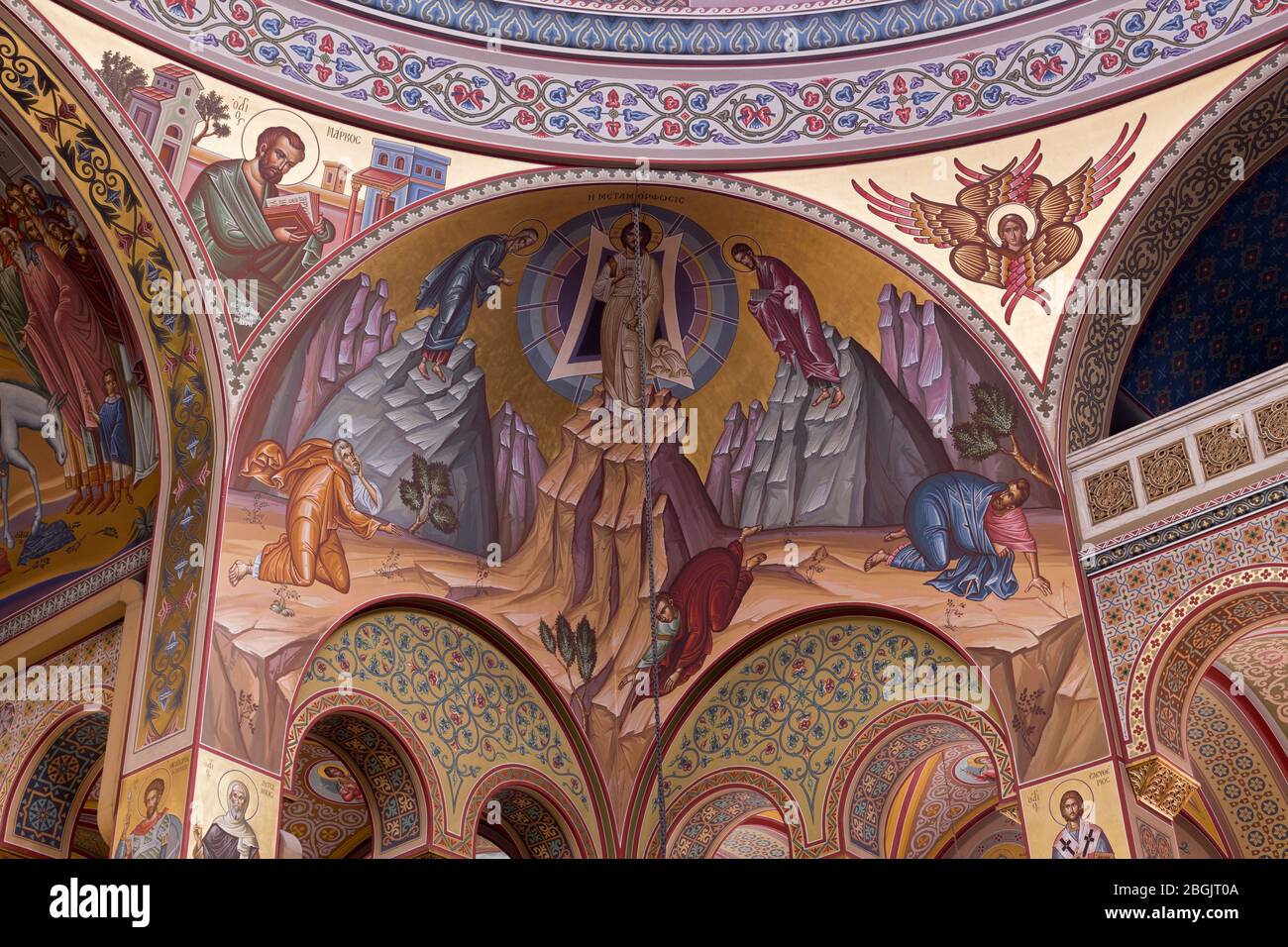 Interior of athens cathedral hi-res stock photography and images - Alamy