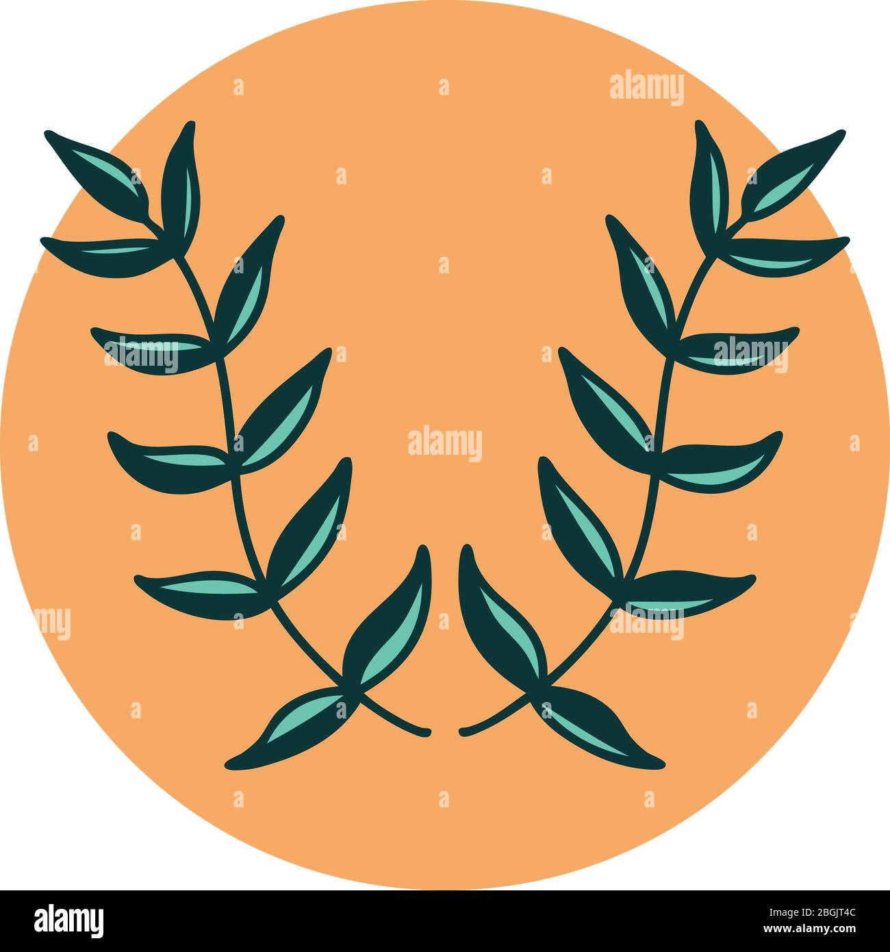 Laurel shrub Stock Vector Images - Alamy