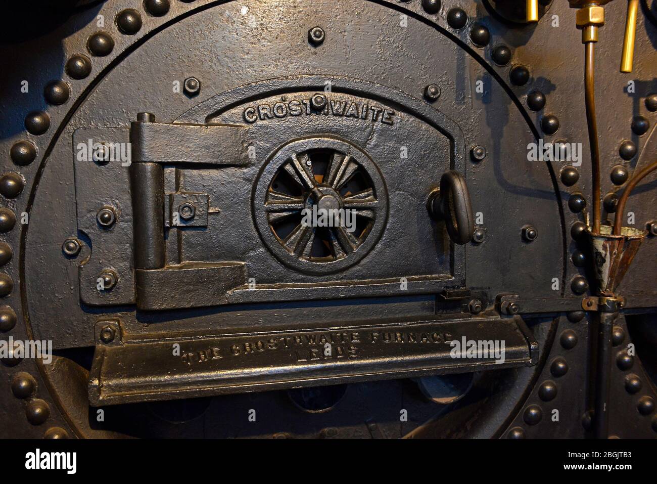 Beautifully restored components of Tower Bridge's old lifting mechanism ...