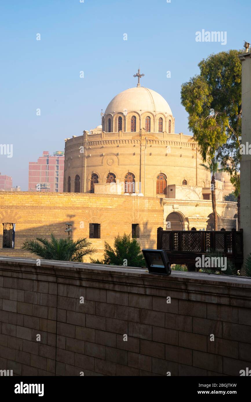Early morning image of the Monastery and Church of St. George, Kom ...