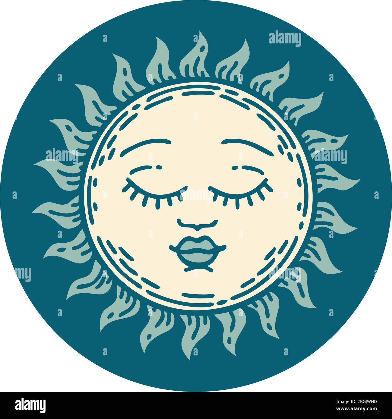 Icon iconic sunshine Stock Vector Images - Alamy