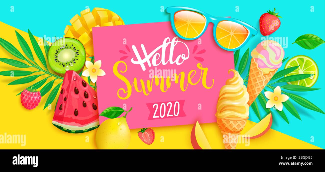 The summer of 2020 Stock Vector Images - Alamy