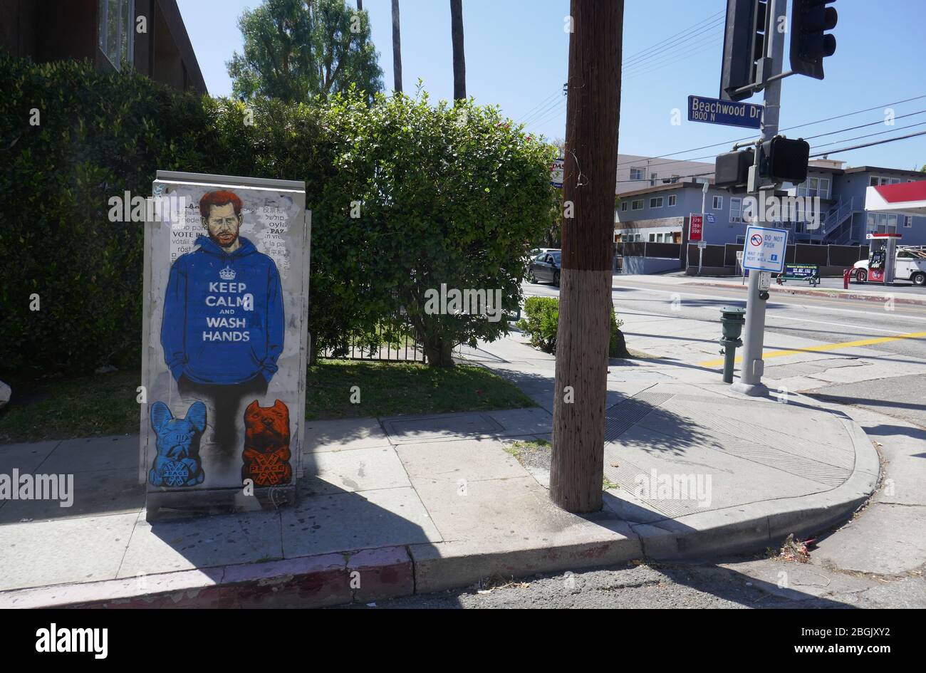 Los Angeles, California, USA 21st April 2020 A general view of ...