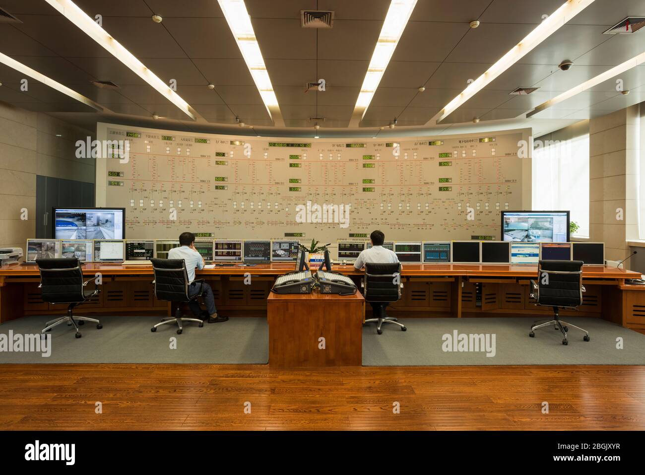 China Three Gorges Hydropower Station generator set Station Master ...