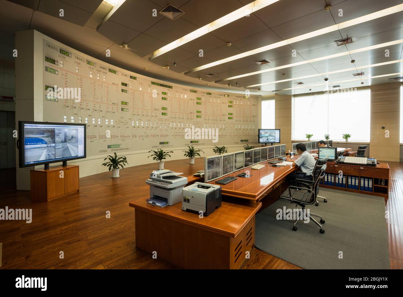 China Three Gorges Hydropower Station generator set Station Master ...