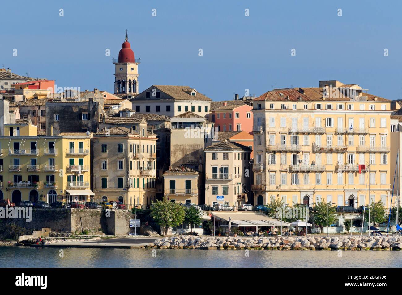 Old Town Corfu, Corfu Island, Greece, Europe Stock Photo - Alamy