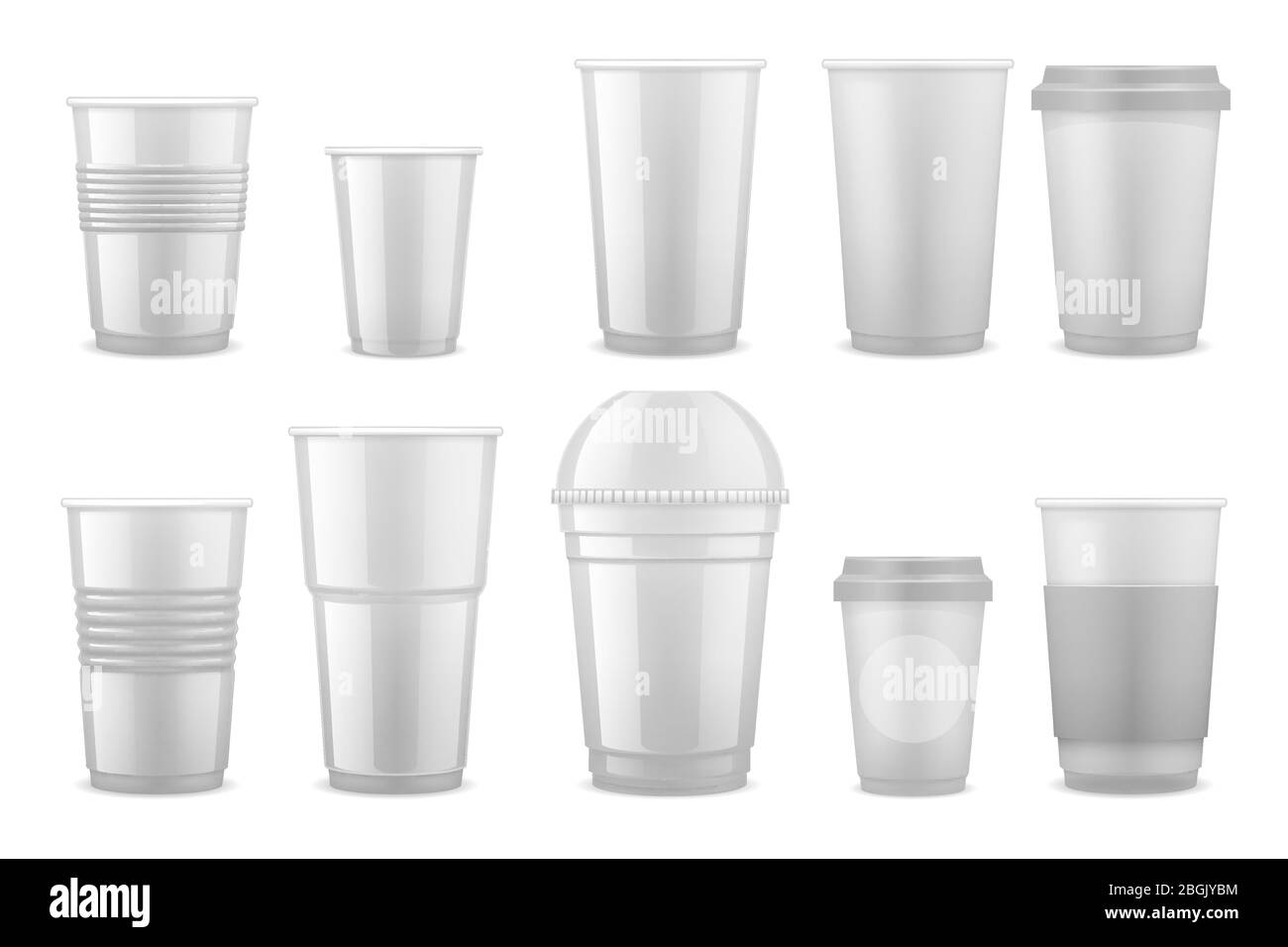 Plastic tea cups Black and White Stock Photos & Images - Alamy