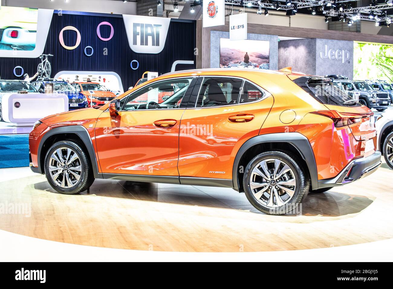 Hybrid luxury compact car hi-res stock photography and images - Alamy