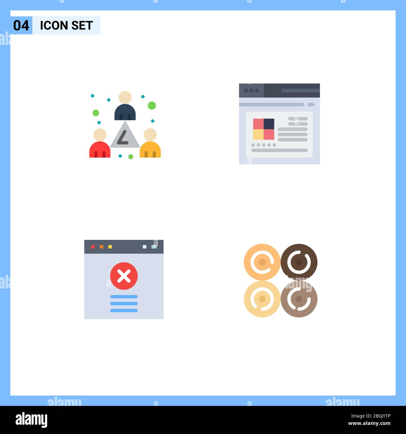 Headcount icon vector vectors hi-res stock photography and images - Alamy