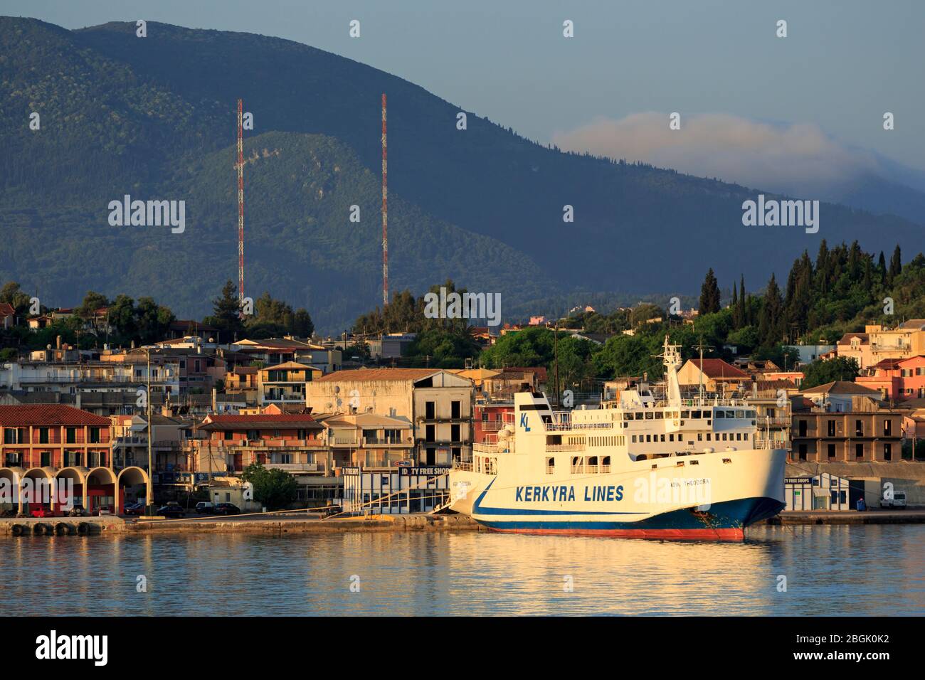 Corfu ferry hi-res stock photography and images - Alamy