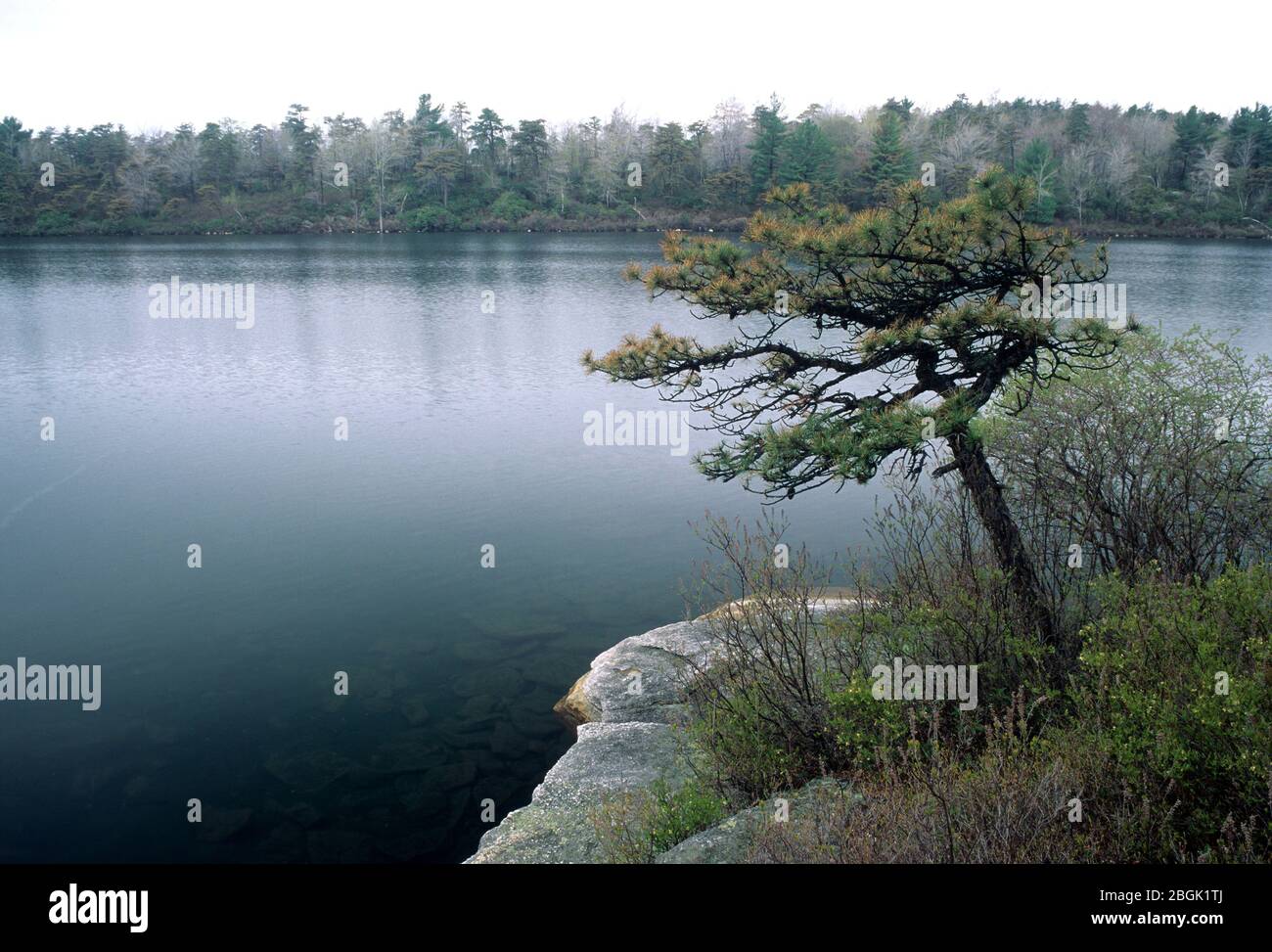 Lake Awosting, Minnewaska State Park, New York Stock Photo - Alamy